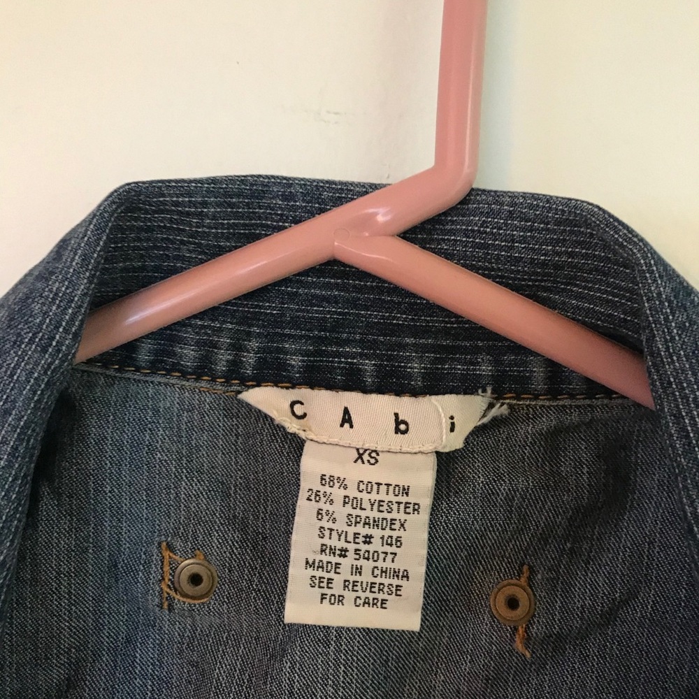 Cabi Denim Jacket Xs - Gem